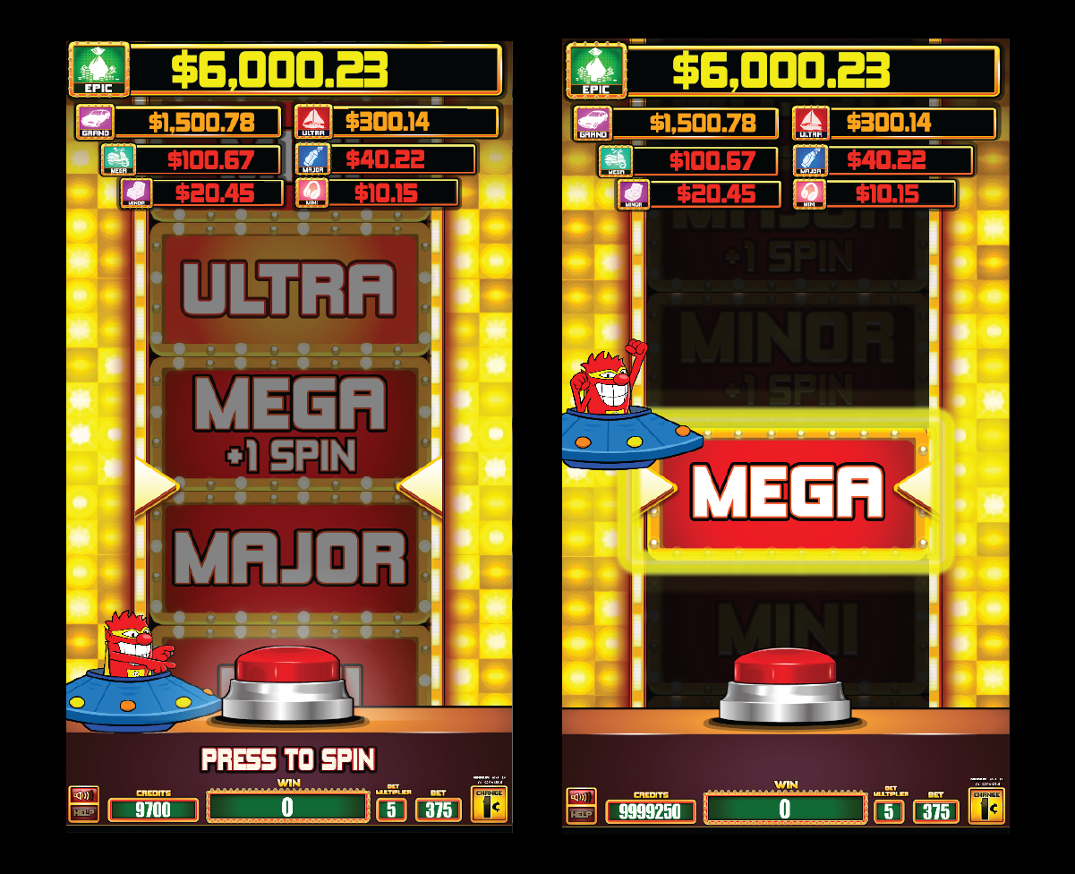 Press Your Luck™ Series Whammy Bucks & Whammy Wilds - Everi