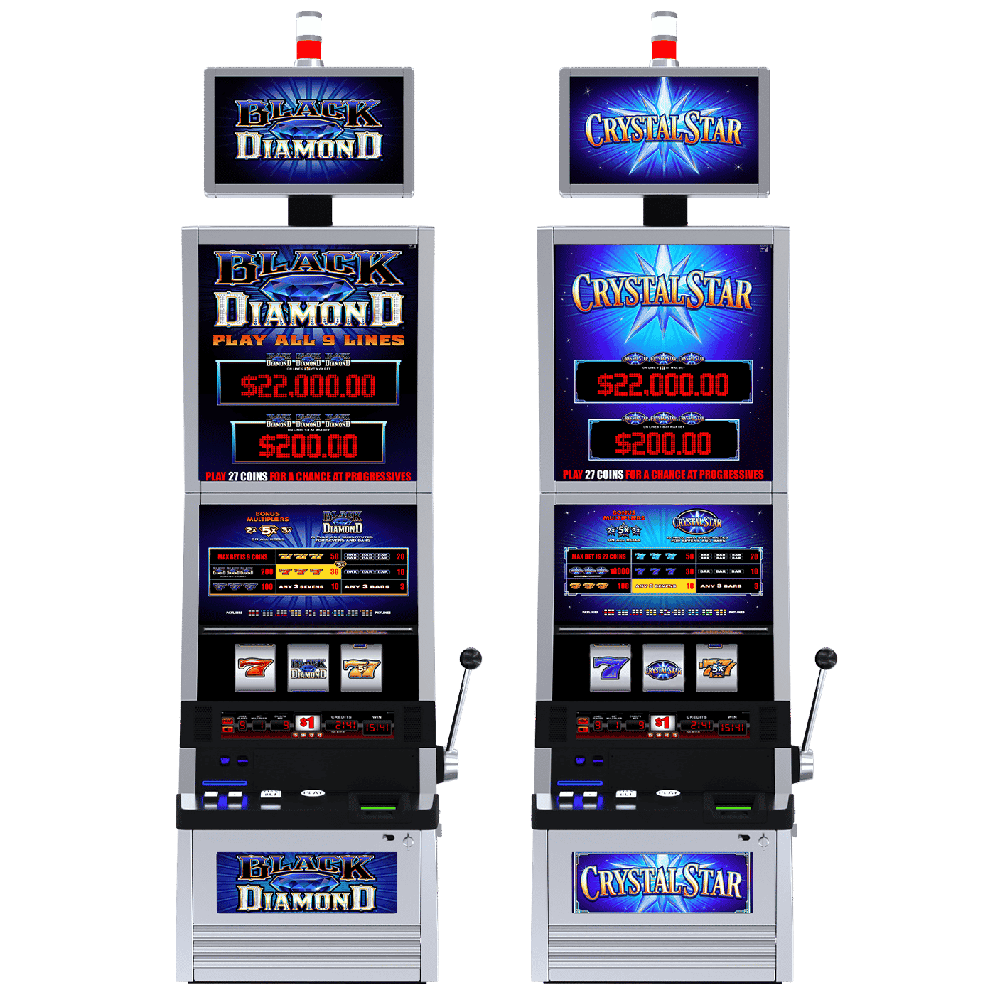 Black Diamond Signature & Crystal Star Signature - Everi