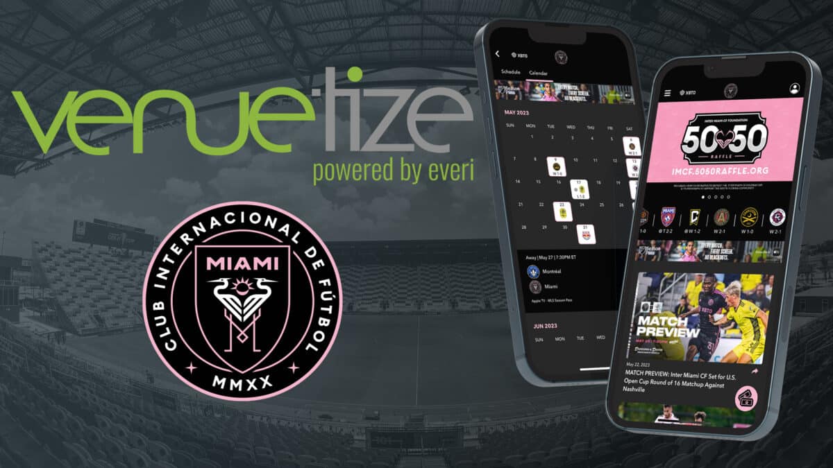 INTER MIAMI CF SELECTS EVERI’S VENUETIZE SOLUTION AS FOUNDATION FOR SUPPORTER ENGAGEMENT MOBILE ...
