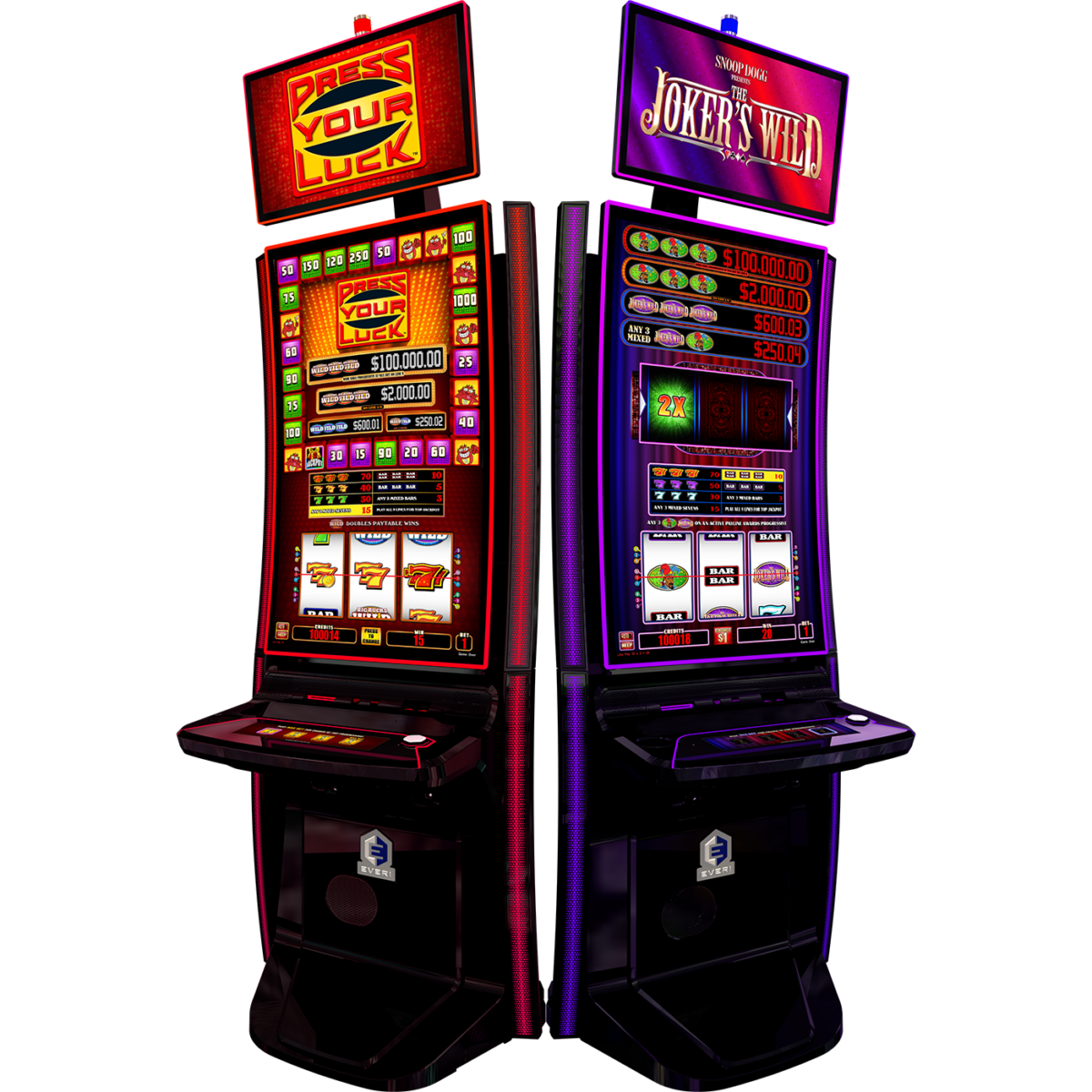 Press Your Luck Jackpots™ & Joker's Wild Jackpots™ - Everi