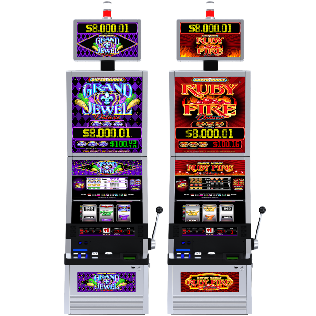 Super Nudge Grand Jewel Deluxe & Super Nudge Ruby Fire Deluxe - Everi