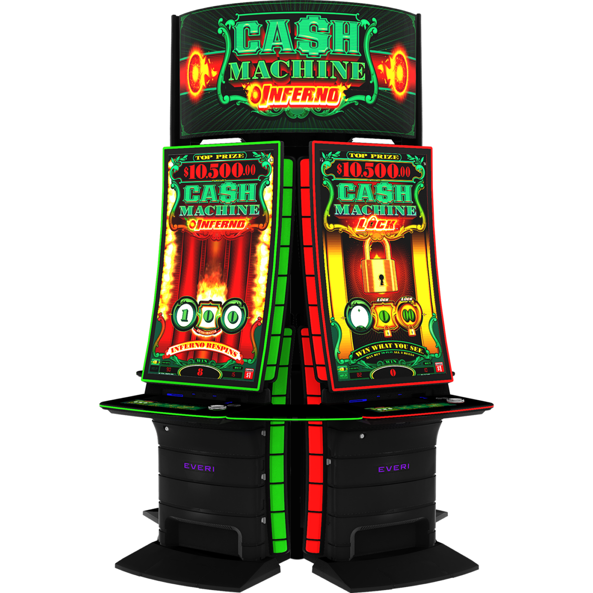 Cash Machine Inferno™ & Cash Machine Lock™ - Everi