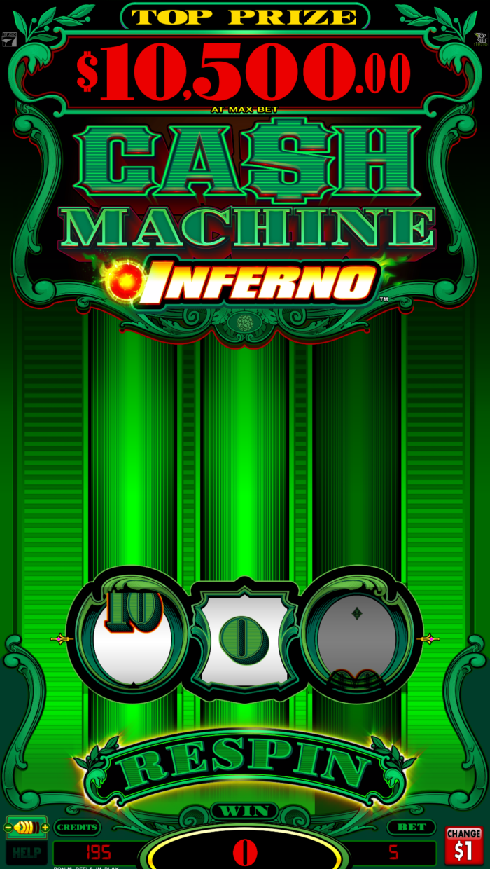 Cash Machine Inferno™ & Cash Machine Lock™ - Everi