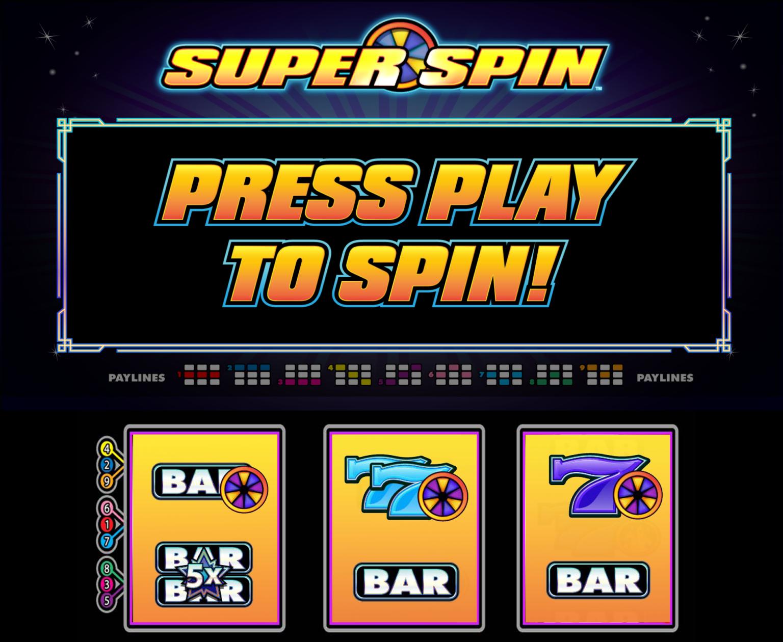 Black Diamond Super Spin™ & Crystal Star Super Spin™ - Everi